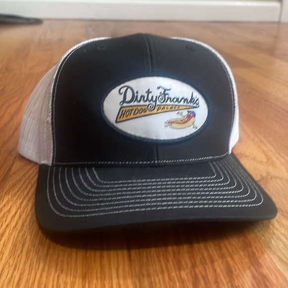 Richardson | Accessories | Dirty Franks Hot Dog Palace Trucker Snapback ...